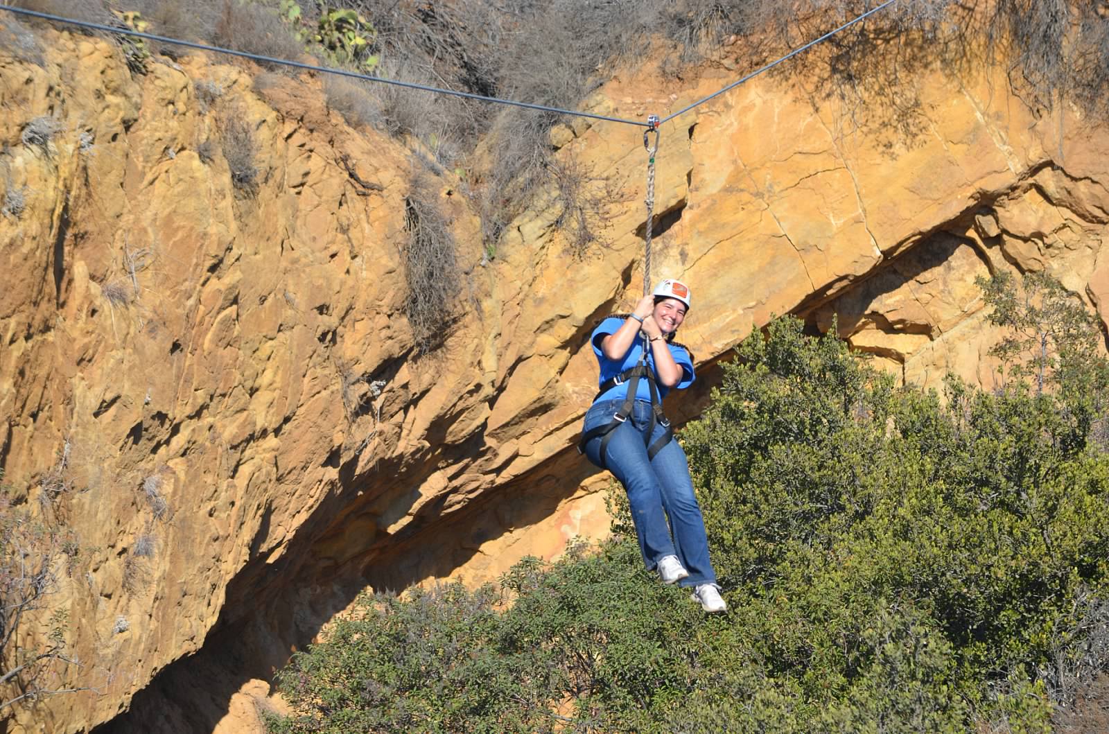 My First Zip Lining Adventure in the USA
