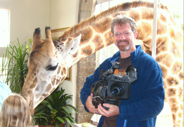 When a Calm and Gentle Giraffe Attacks! - We Said Go Travel