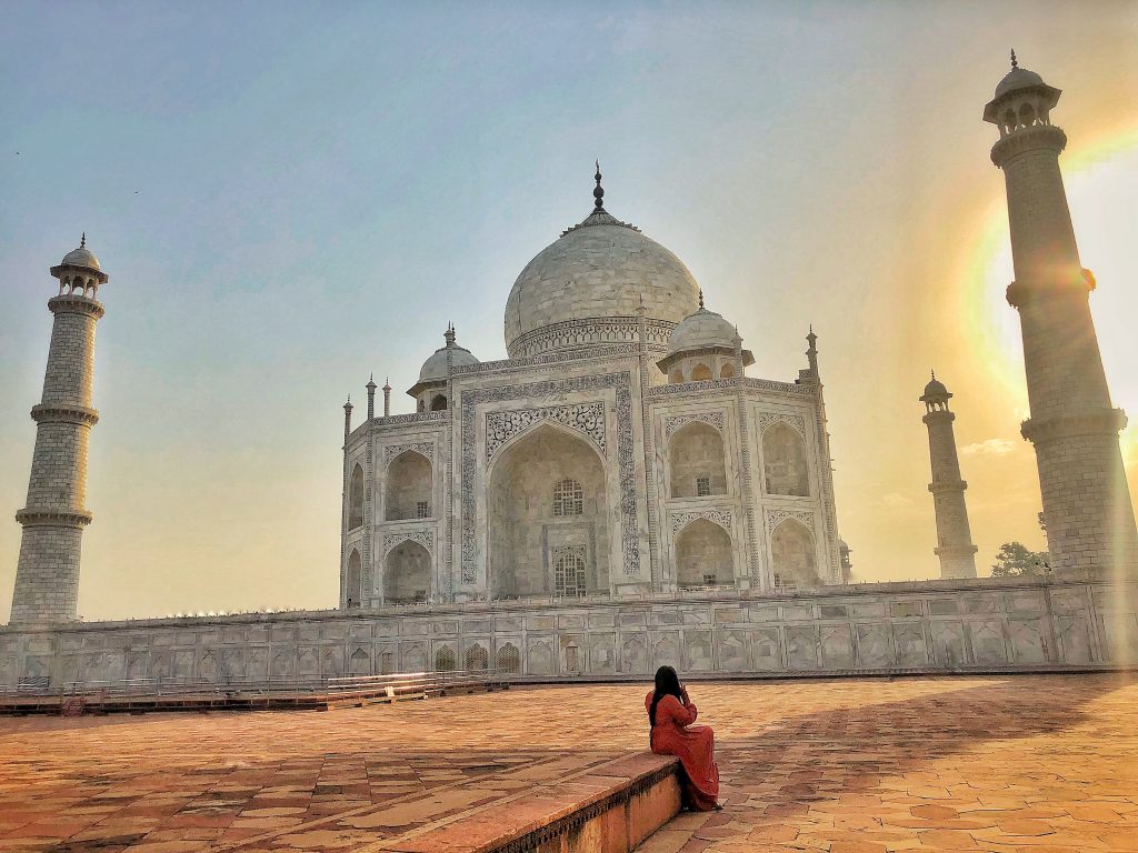 Sunrise on the Taj Mahal. Agra, India - We Said Go Travel