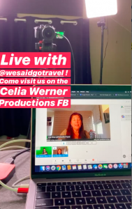 Candid #COVID19 Convo with Celia Werner & Lisa Niver about #TRAVEL