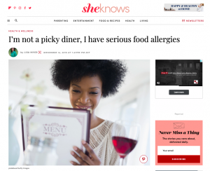 SheKnows Expert: I'm not PICKY, I am Particular with a PURPOSE!