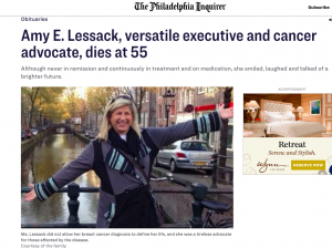 Celebrating the Life of Amy Lessack with LBBC