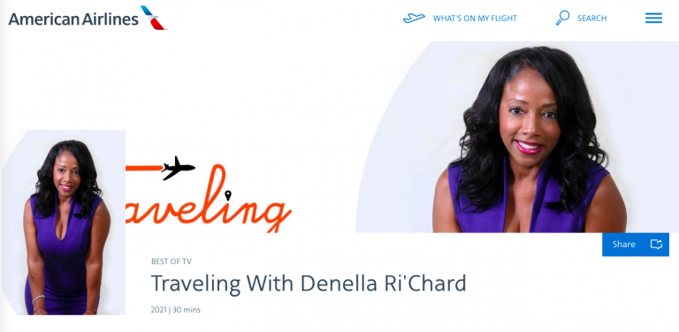 Travel The World Again with Denella Ri'chard