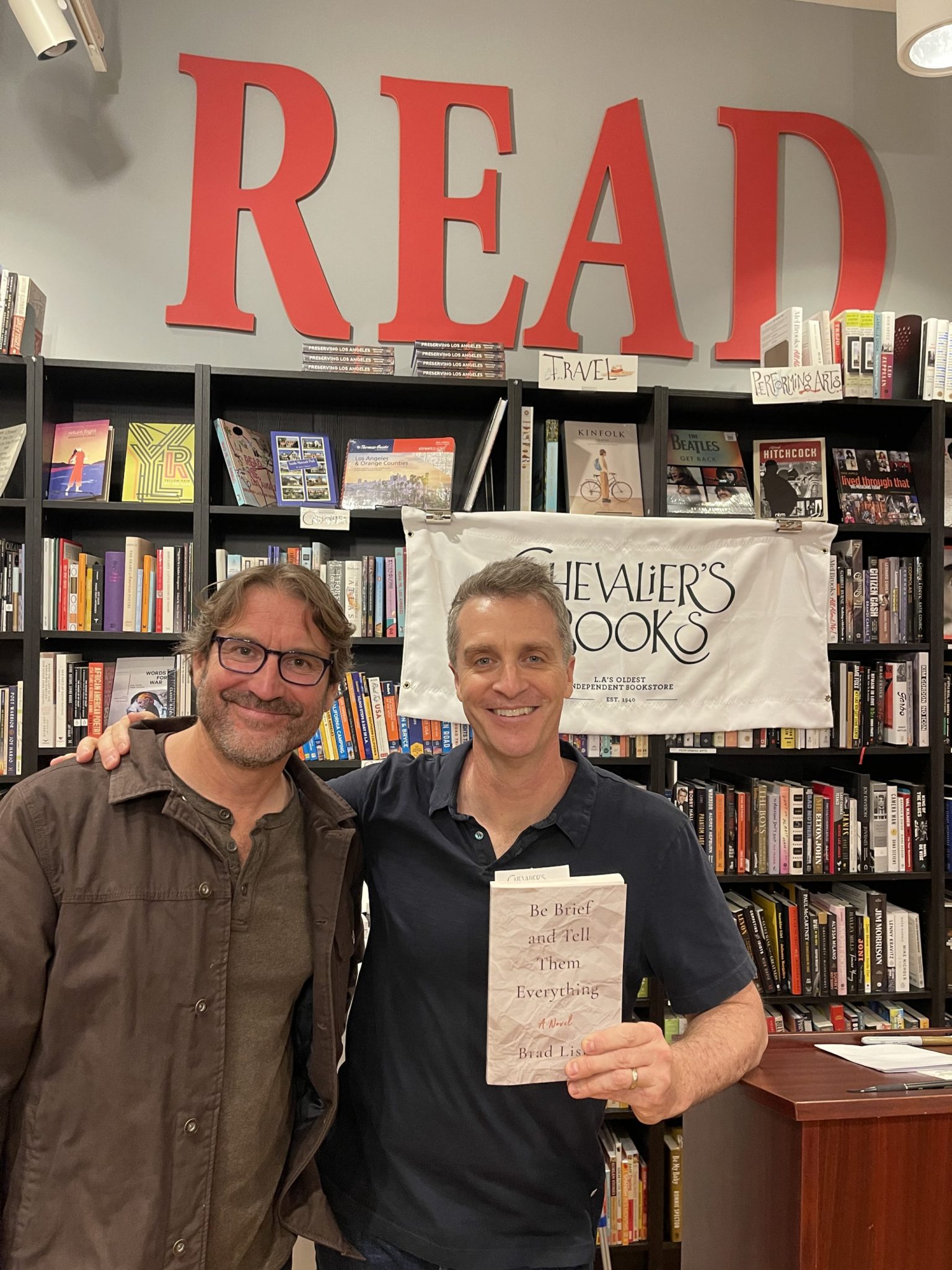 Book Launch for Brad Listi: Be Brief and Tell Them Everything